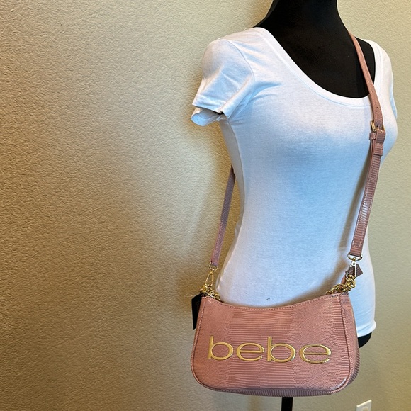 bebe | Bags | Nwt Bebe Dusty Rose Shoulder Bag | Poshmark
